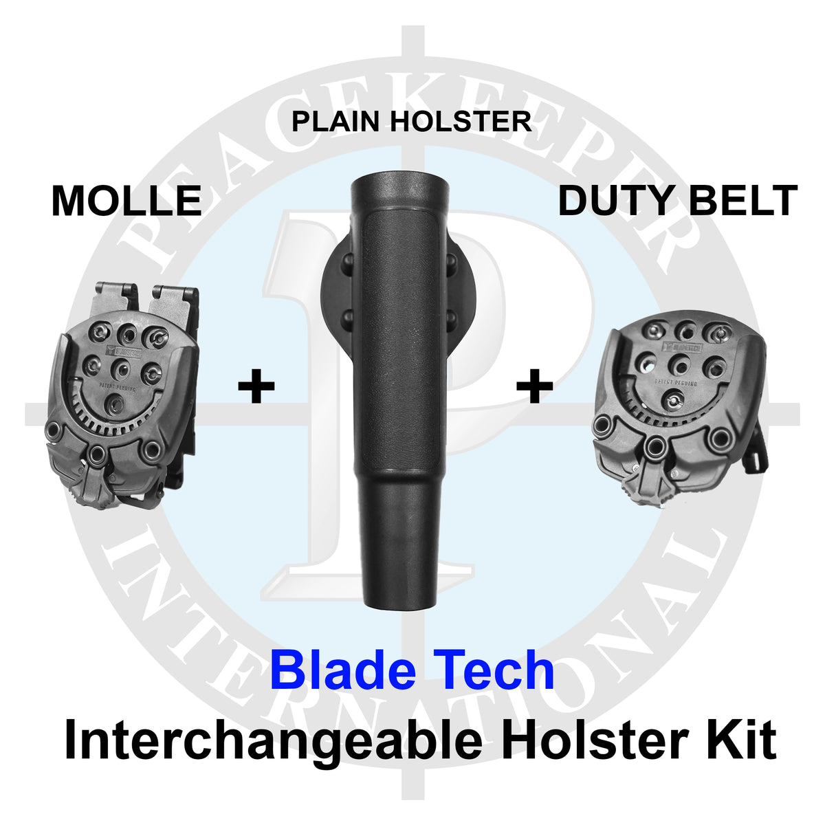 Blade Tech Interchangeable Holster Kit – Peacekeeper Products International