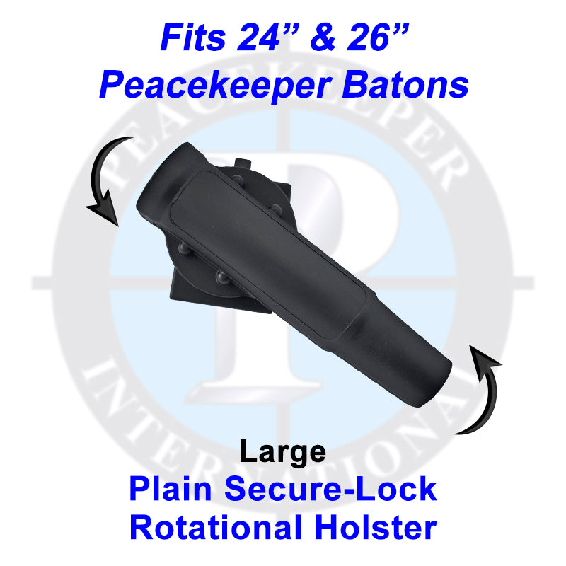 Plain Secure-Lock Rotational Holster for 24"and 26" Batons ...