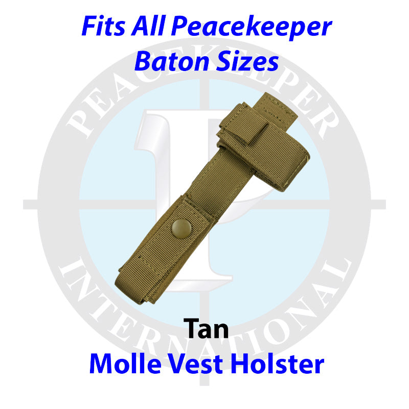 Tan Molle Vest Holster – Peacekeeper Products International